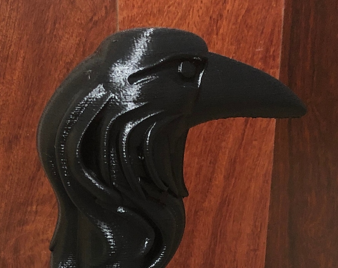 Crow Canehead - Etsy
