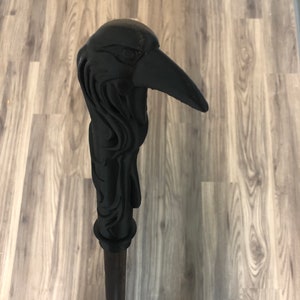 Crow Canehead STL - Etsy