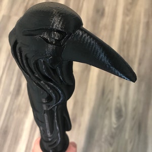 Crow Canehead STL - Etsy