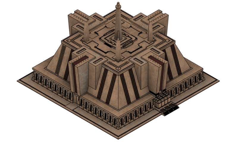 Jedi Temple STL - Etsy