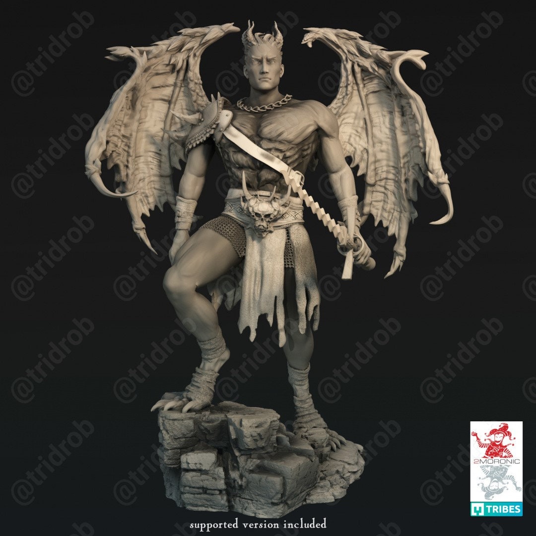 Dark Prince of Demons for D&D, Pathfinder and Many Other RPG or Wargame ...