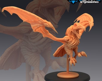 Nine Tailed Fox Large Monster 3d Printed D&D Pathfinder Role Playing ...