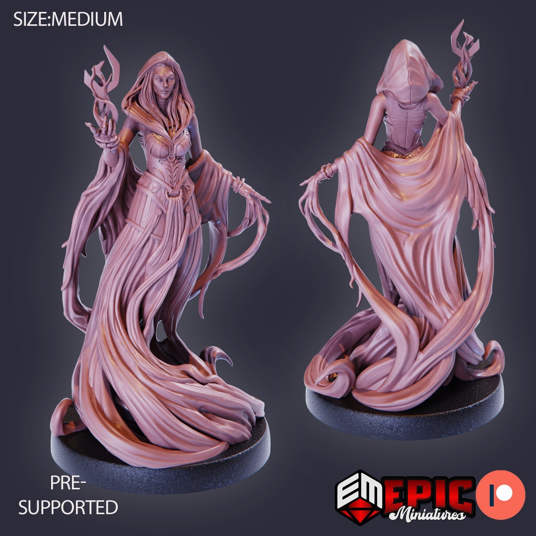 Nightmare Ghost Medium Monster 3d Printed D&D Pathfinder Role Playing ...