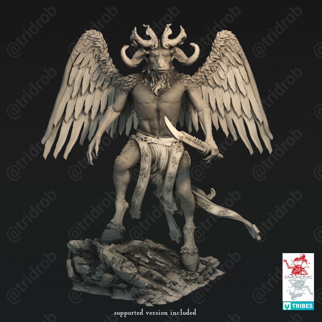 Baphomet the Horned Prince of Demons for D&D, Pathfinder and Many Other ...