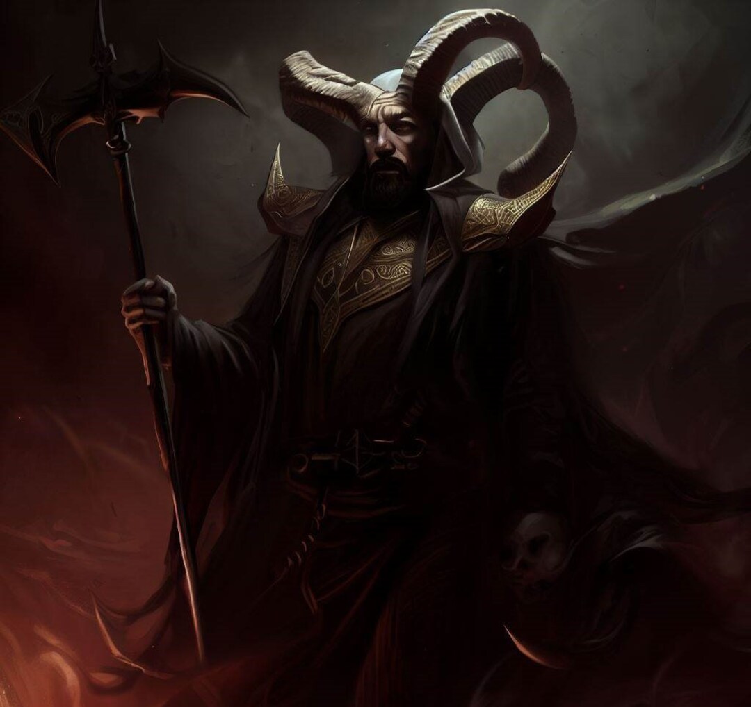 Asmodeus the Father of Lies for D&D, Pathfinder and Many Other RPG or ...