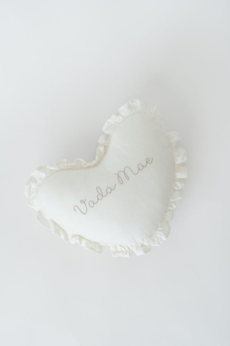 Personalized Heart Pillow | Custom Name Pillow - Etsy Canada