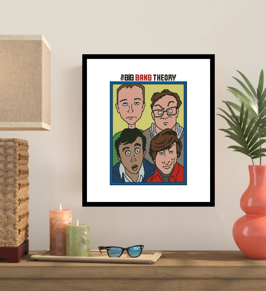 The Big Bang Theory Cross Stitch Pattern 180 - Etsy