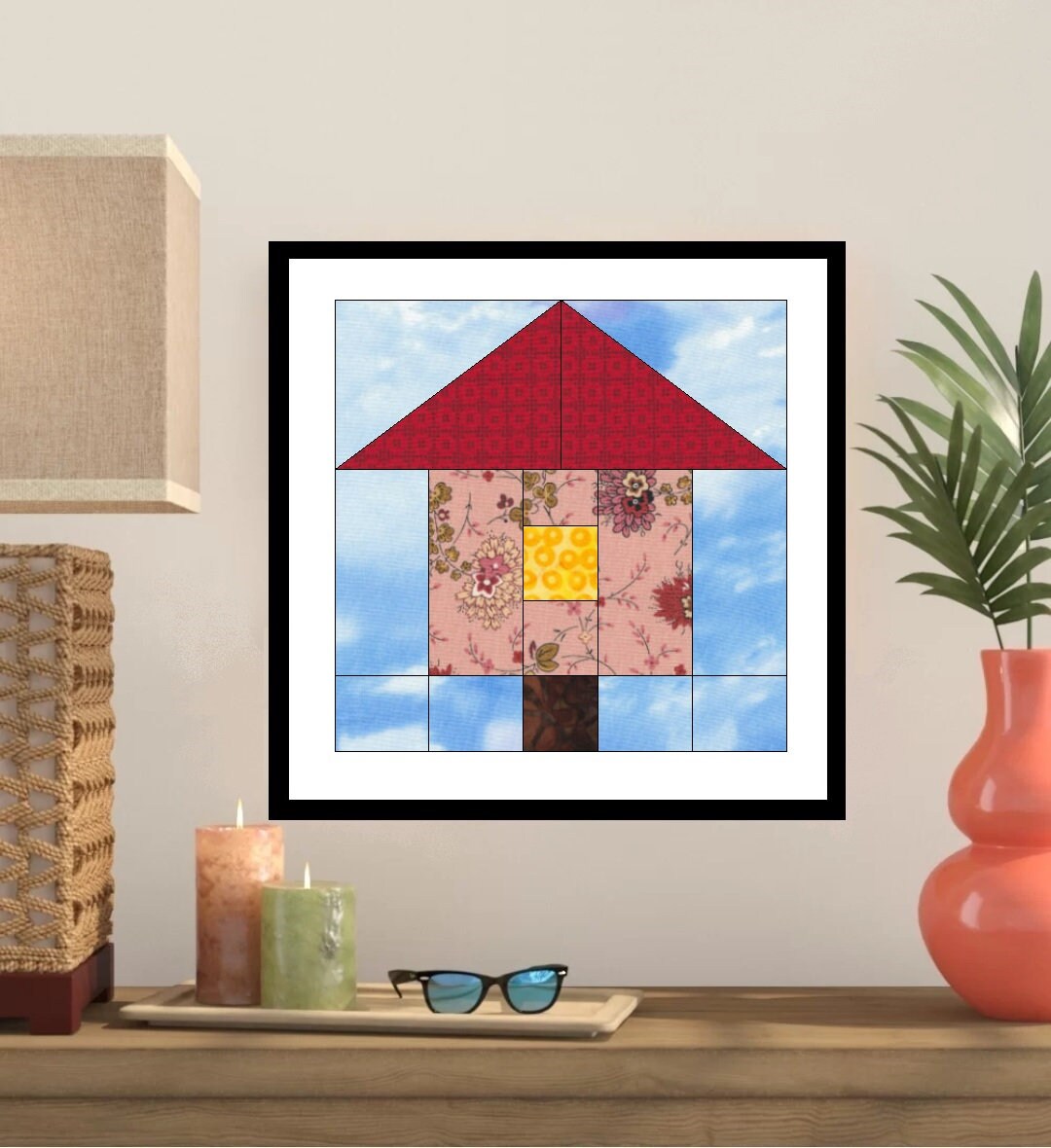 Bird House EPP English Paper Piecing Block -OC215 - Etsy