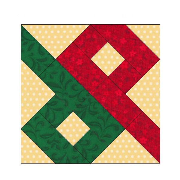 Chinese Puzzle EPP English Paper Piecing Block -OC217 - Etsy