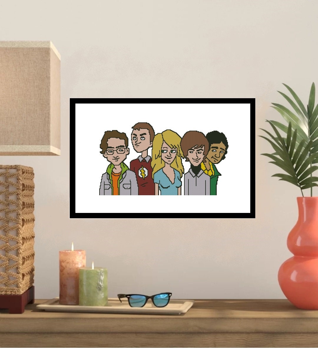 The Big Bang Theory Cross Stitch Pattern -187 - Etsy