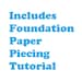 Crazy Quilt Paper Pieced Quilt Block Pattern -OC003 - Etsy Canada