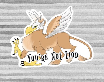 Gryphon Sticker - Etsy