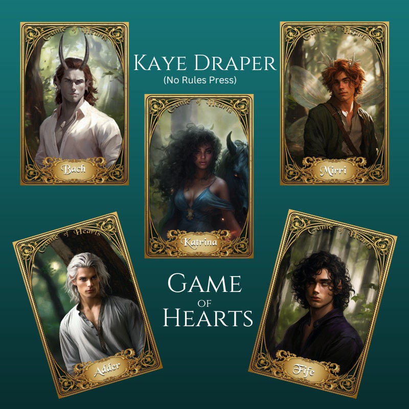 Game of Hearts Character Art Prints - Etsy