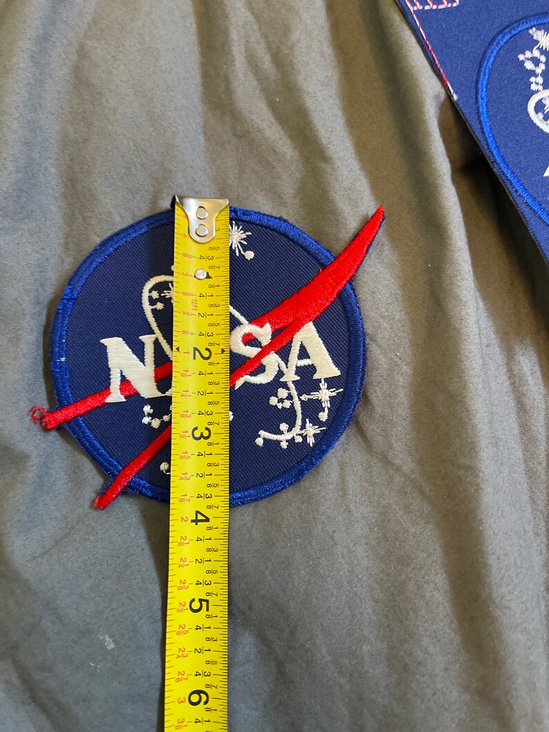 Official NASA Vector Meatball Logo Patch Lot of 2 See Photos for ...