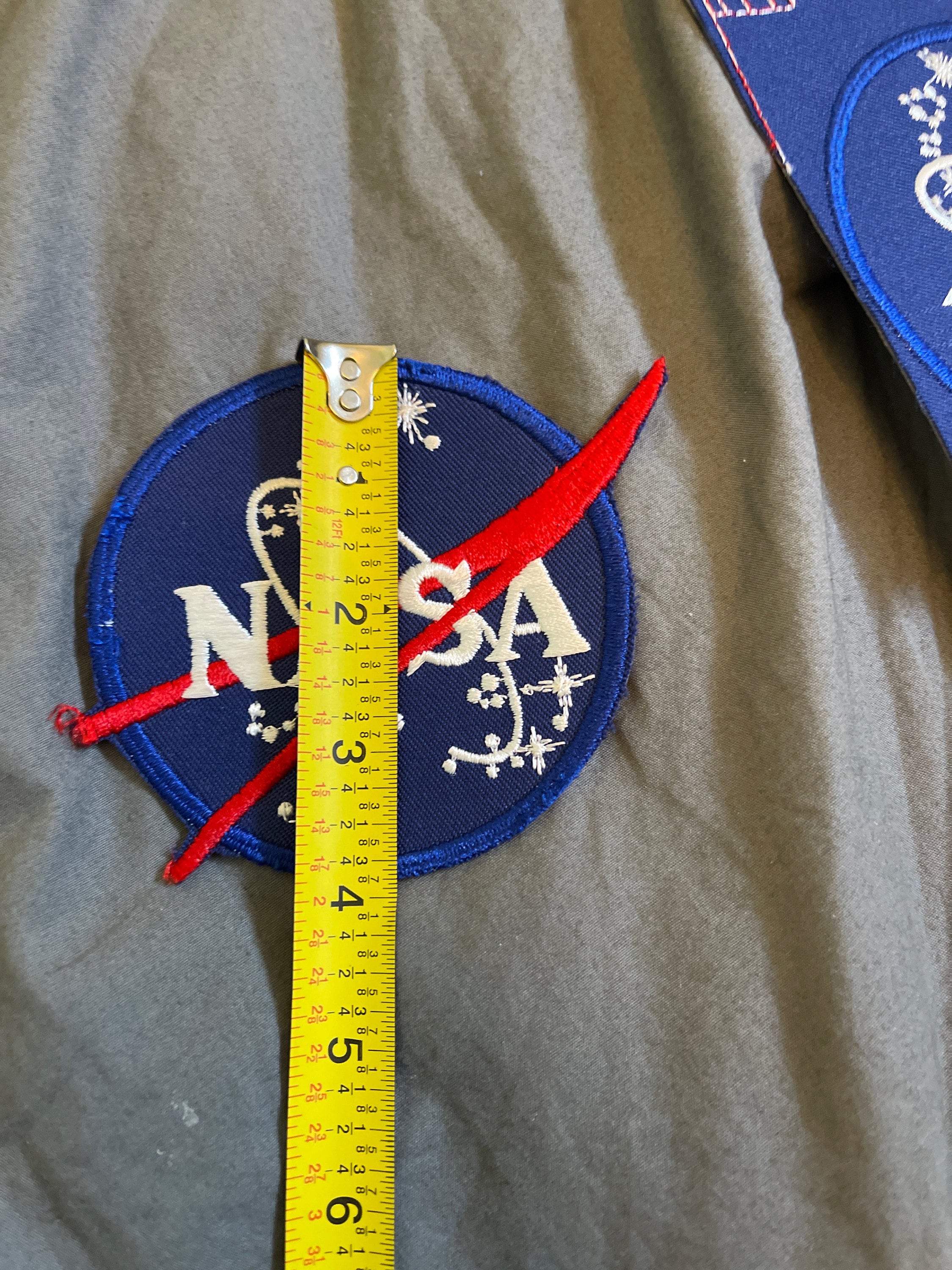 Official NASA Vector Meatball Logo Patch Lot of 2 See Photos for ...