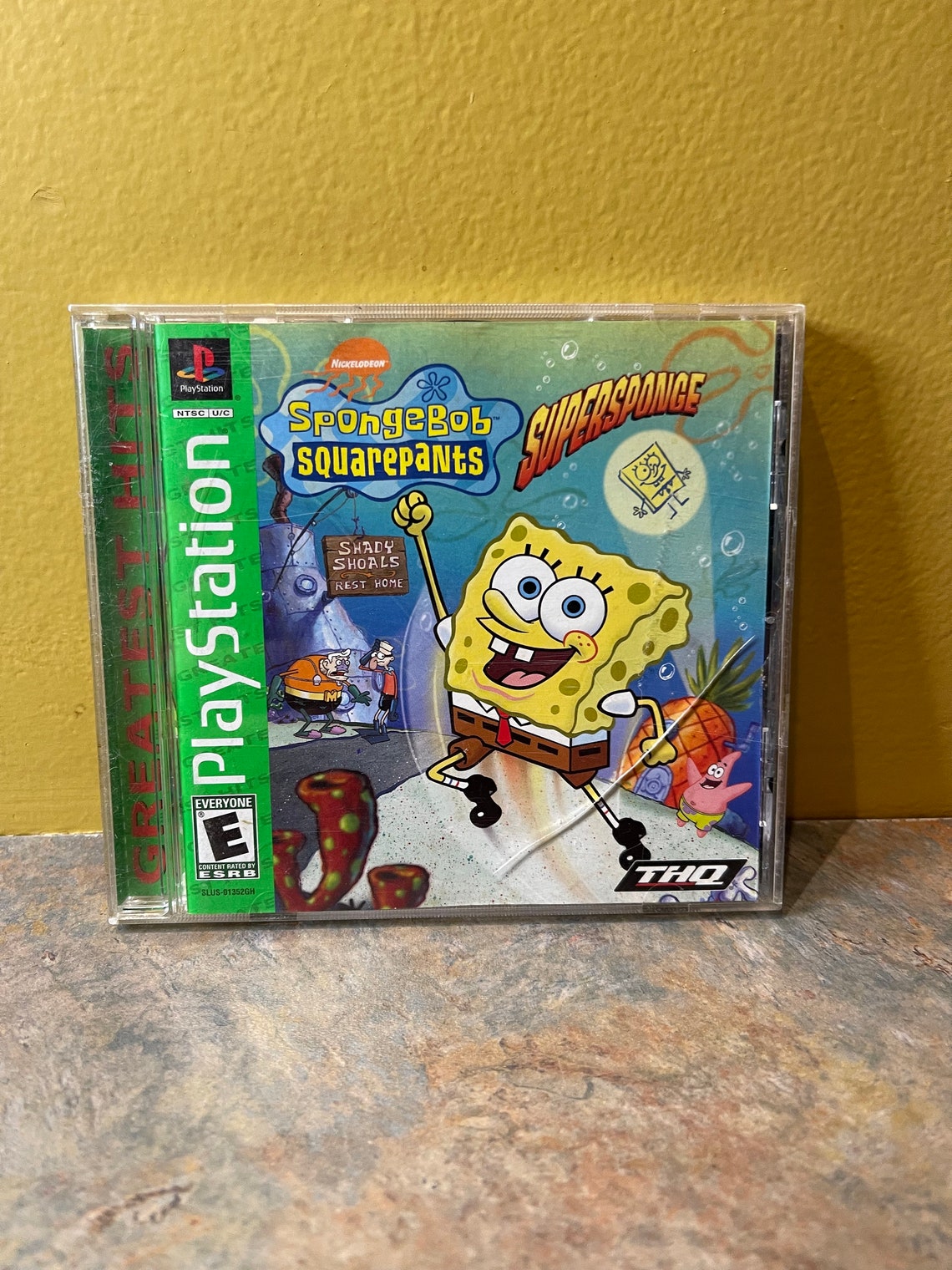 Playstation One PS1 Spongebob Squarepants Supersponge Complete - Etsy