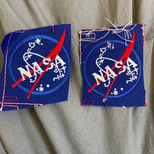 Official NASA Vector Meatball Logo Patch Lot of 2 See Photos for ...