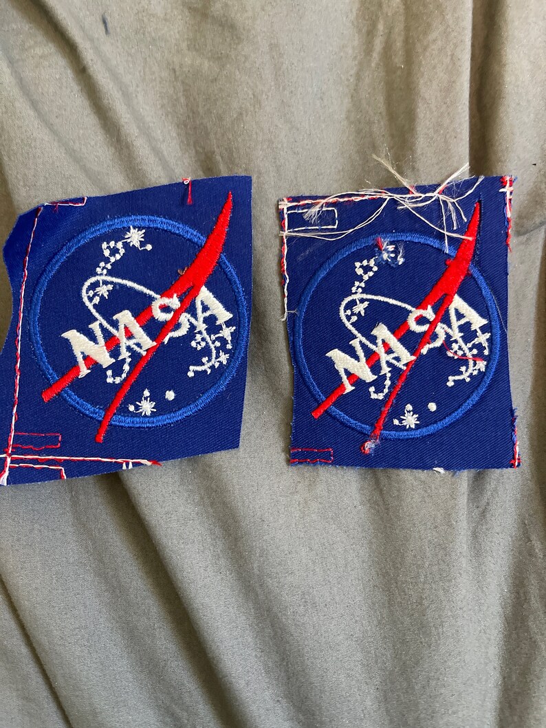 Official NASA Vector Meatball Logo Patch Lot of 2 See Photos - Etsy