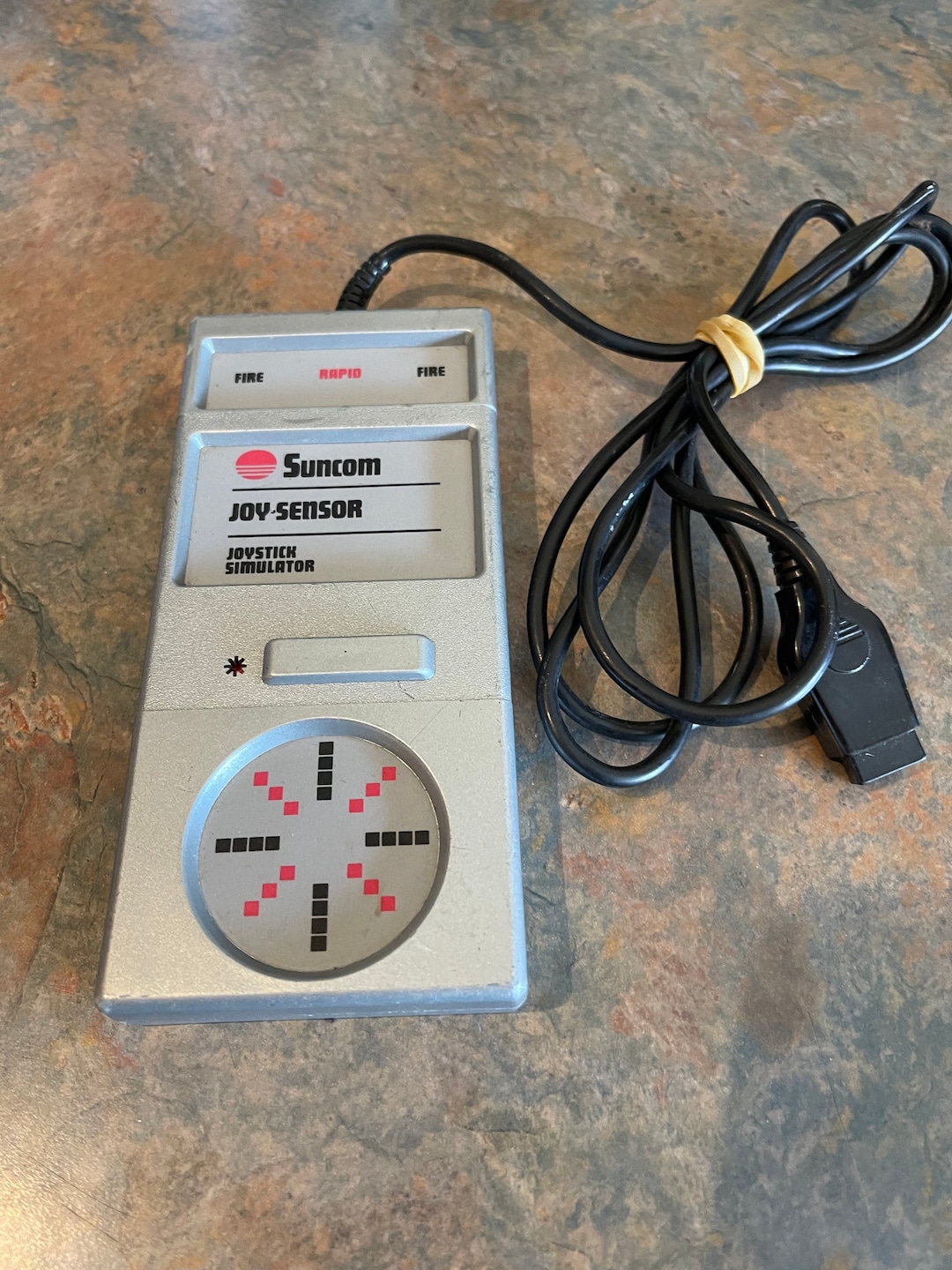 Suncom Joy Sensor Joystick Simulator Commodore Atari Spectrum Tested ...