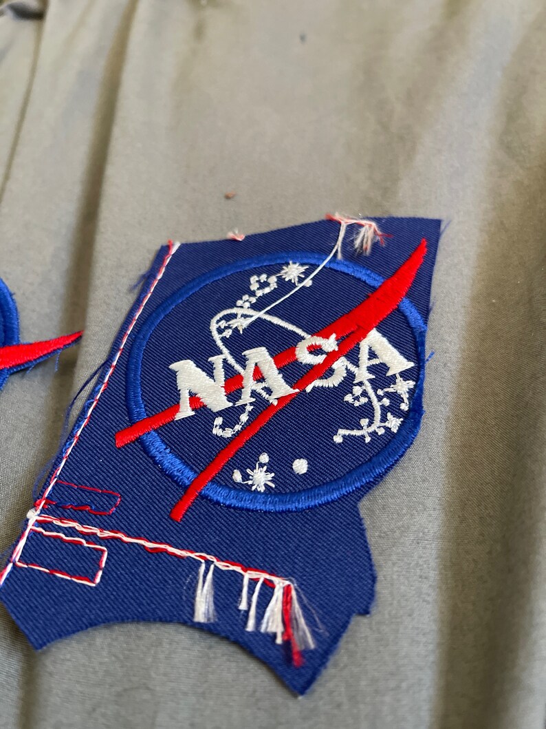 Official NASA Vector Meatball Logo Patch Lot of 2 See Photos for ...