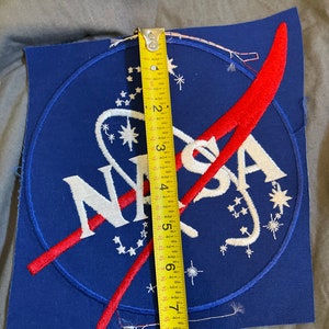Official NASA Vector Meatball Logo Patch Large See Photos for ...