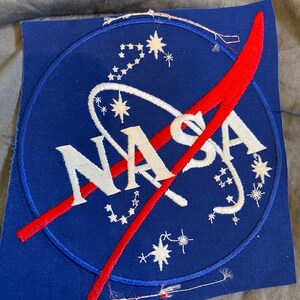 Official NASA Vector Meatball Logo Patch Large See Photos for ...