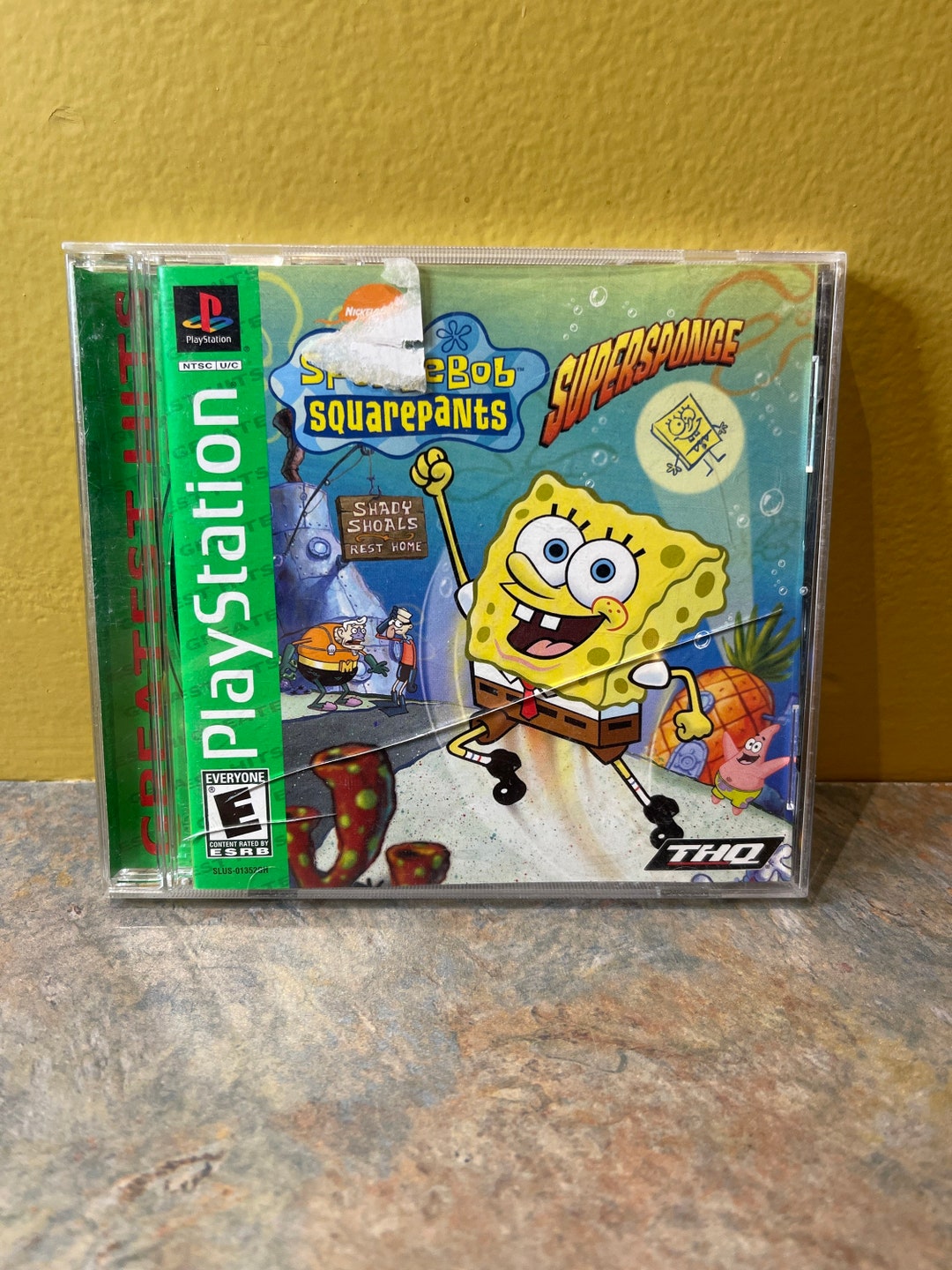 Playstation One PS1 Spongebob Squarepants Supersponge Complete - Etsy