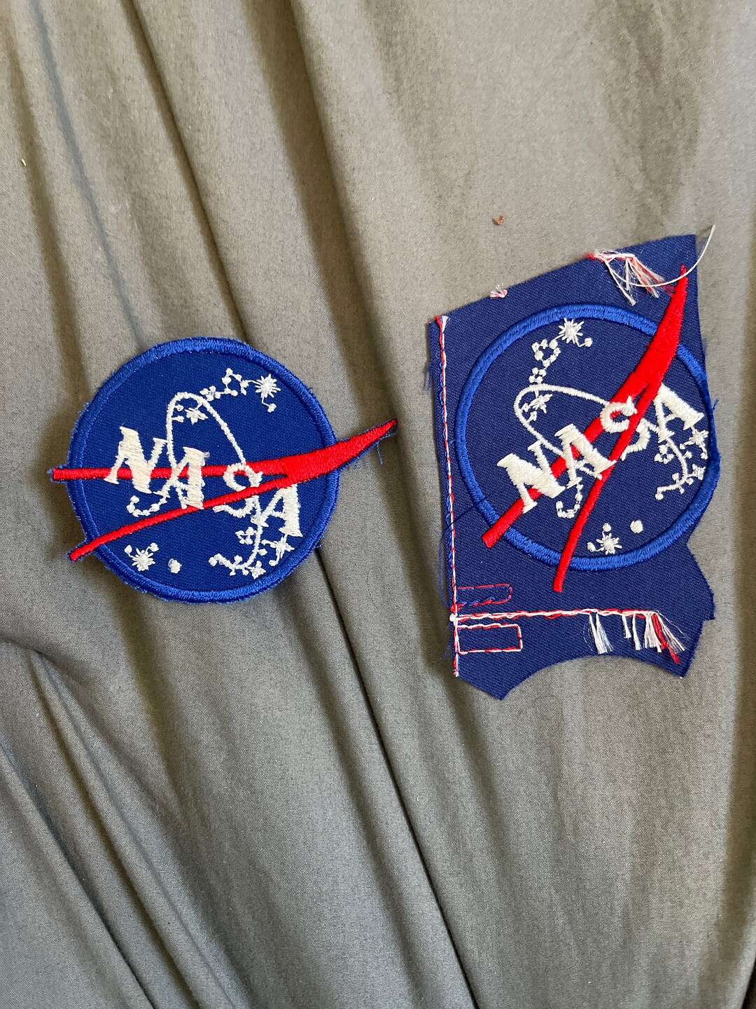 Official NASA Vector Meatball Logo Patch Lot of 2 See Photos for ...