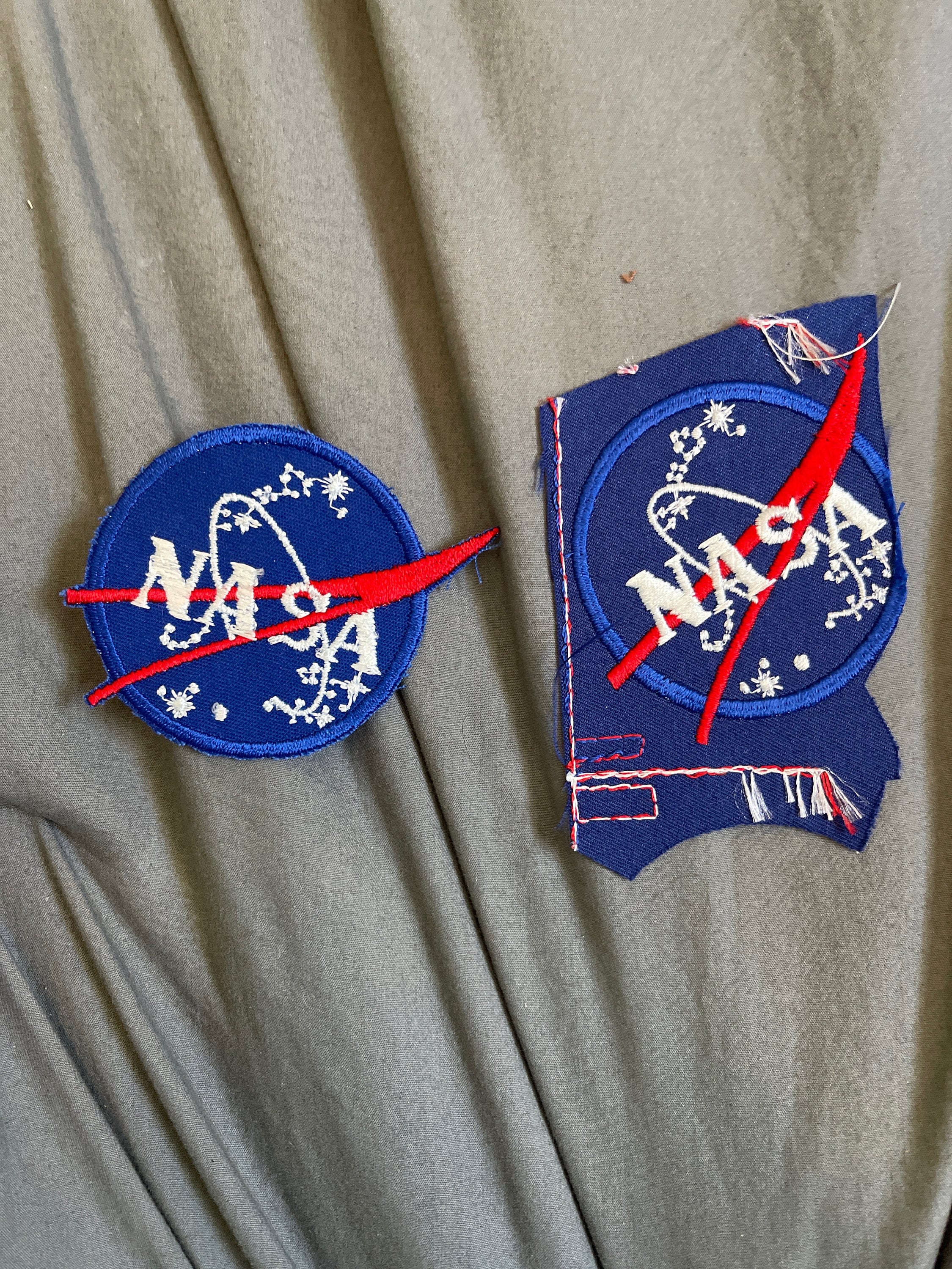 Official NASA Vector Meatball Logo Patch Lot of 2 See Photos for ...