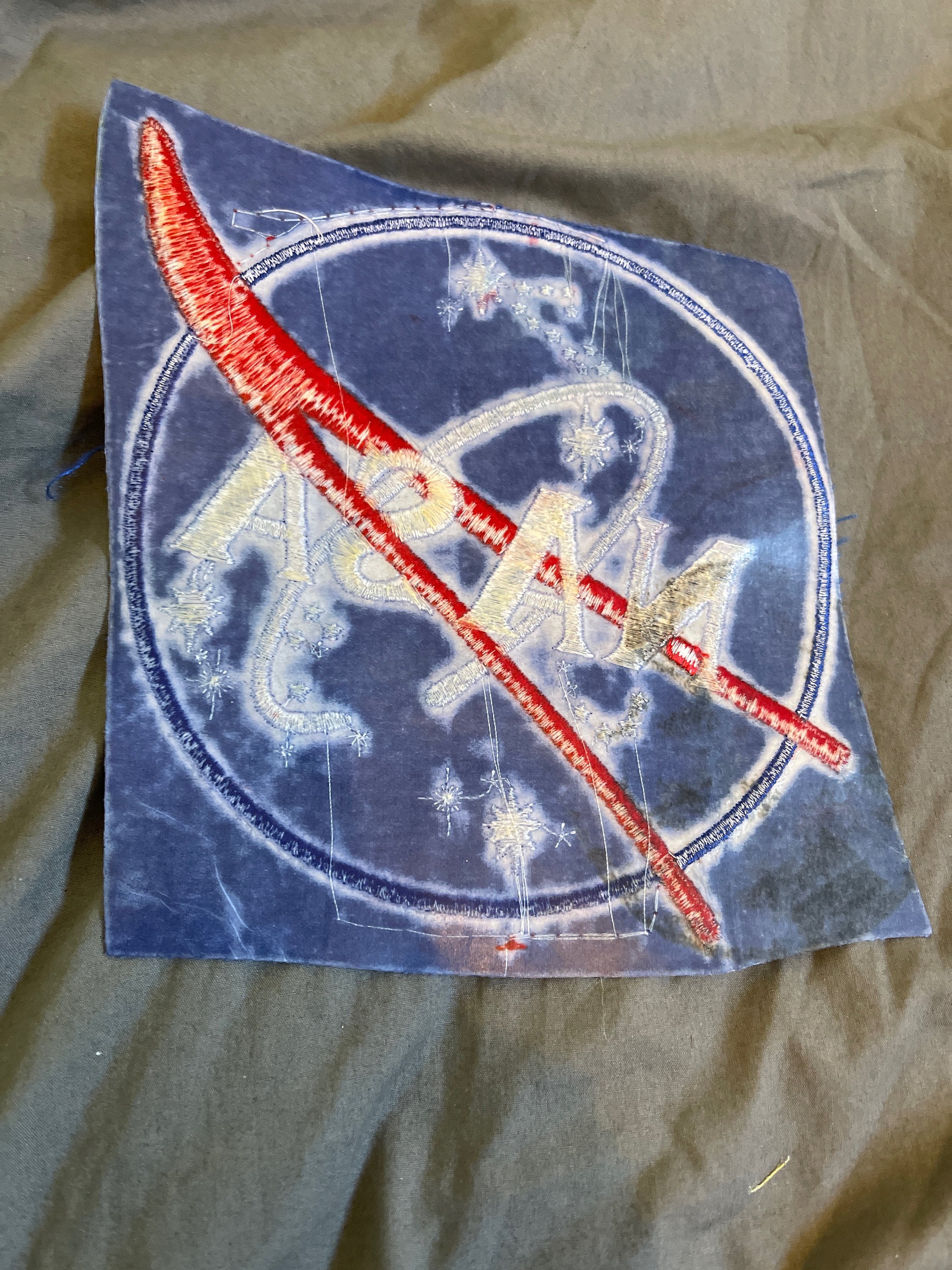 Official NASA Vector Meatball Logo Patch Large See Photos for ...