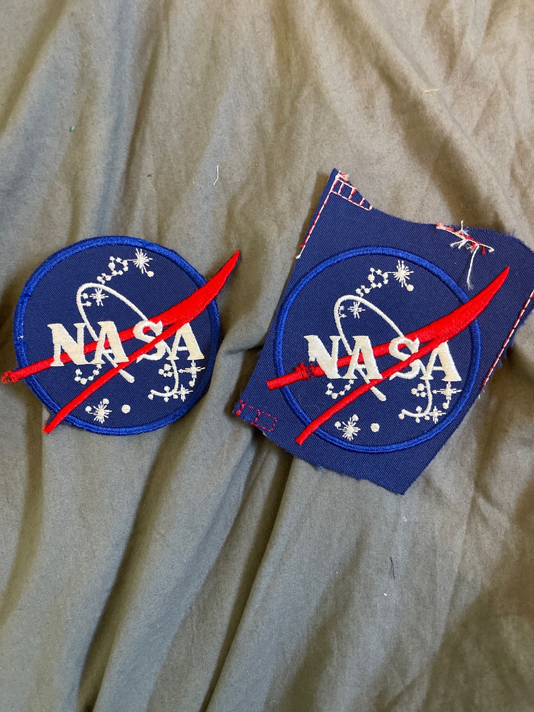 Official NASA Vector Meatball Logo Patch Lot of 2 See Photos for ...