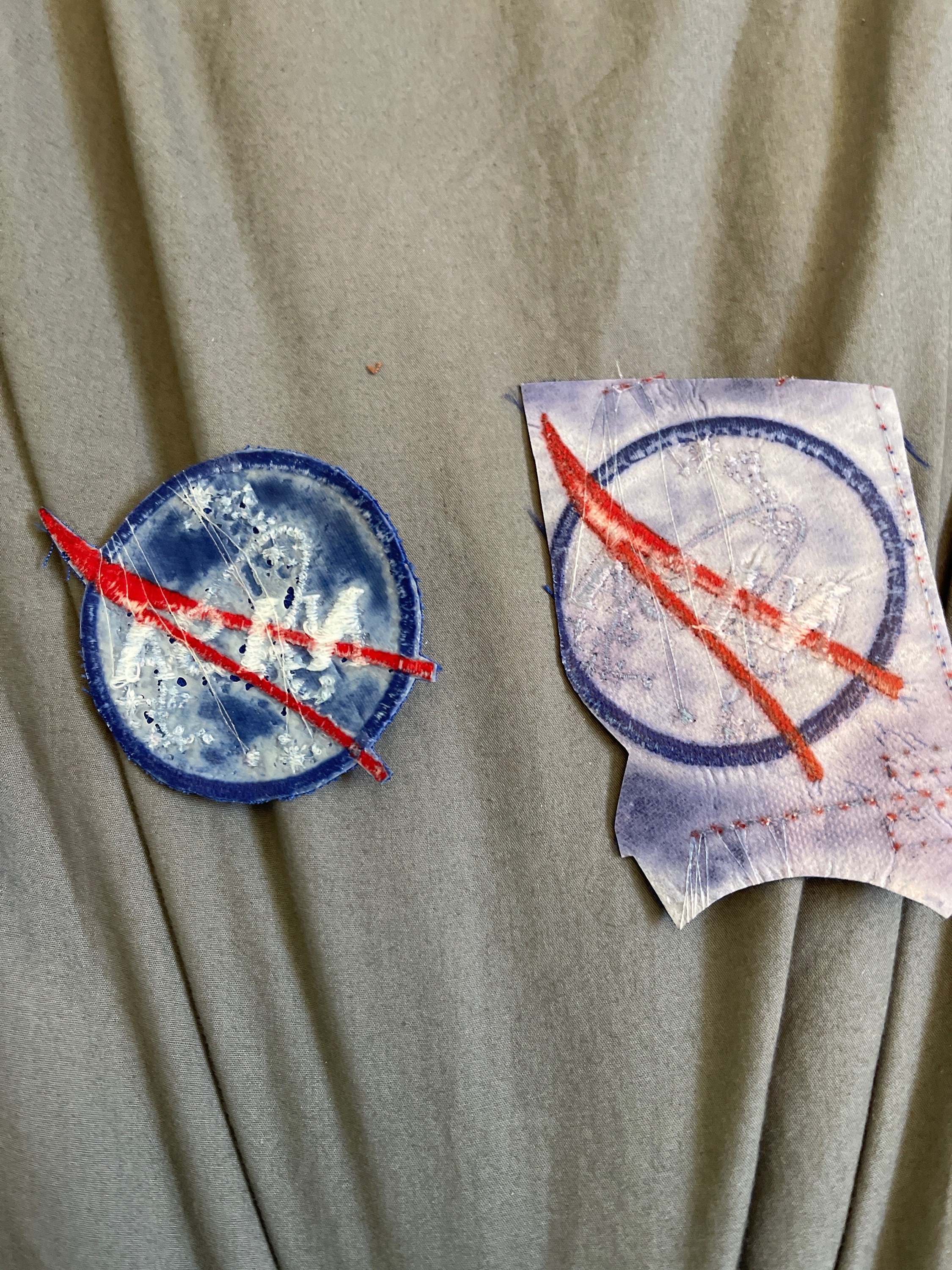 Official NASA Vector Meatball Logo Patch Lot of 2 See Photos for ...