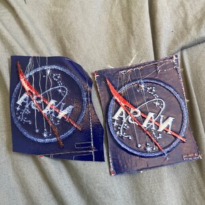 Official NASA Vector Meatball Logo Patch Lot of 2 See Photos for ...