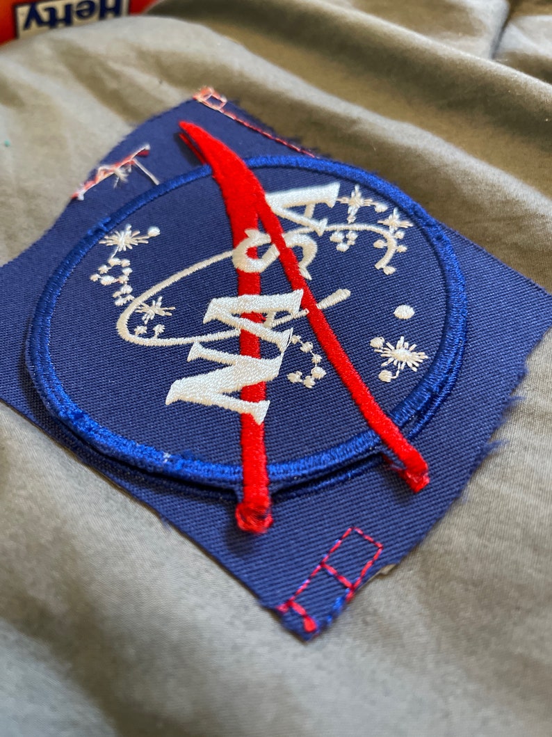 Official NASA Vector Meatball Logo Patch Lot of 2 See Photos for ...