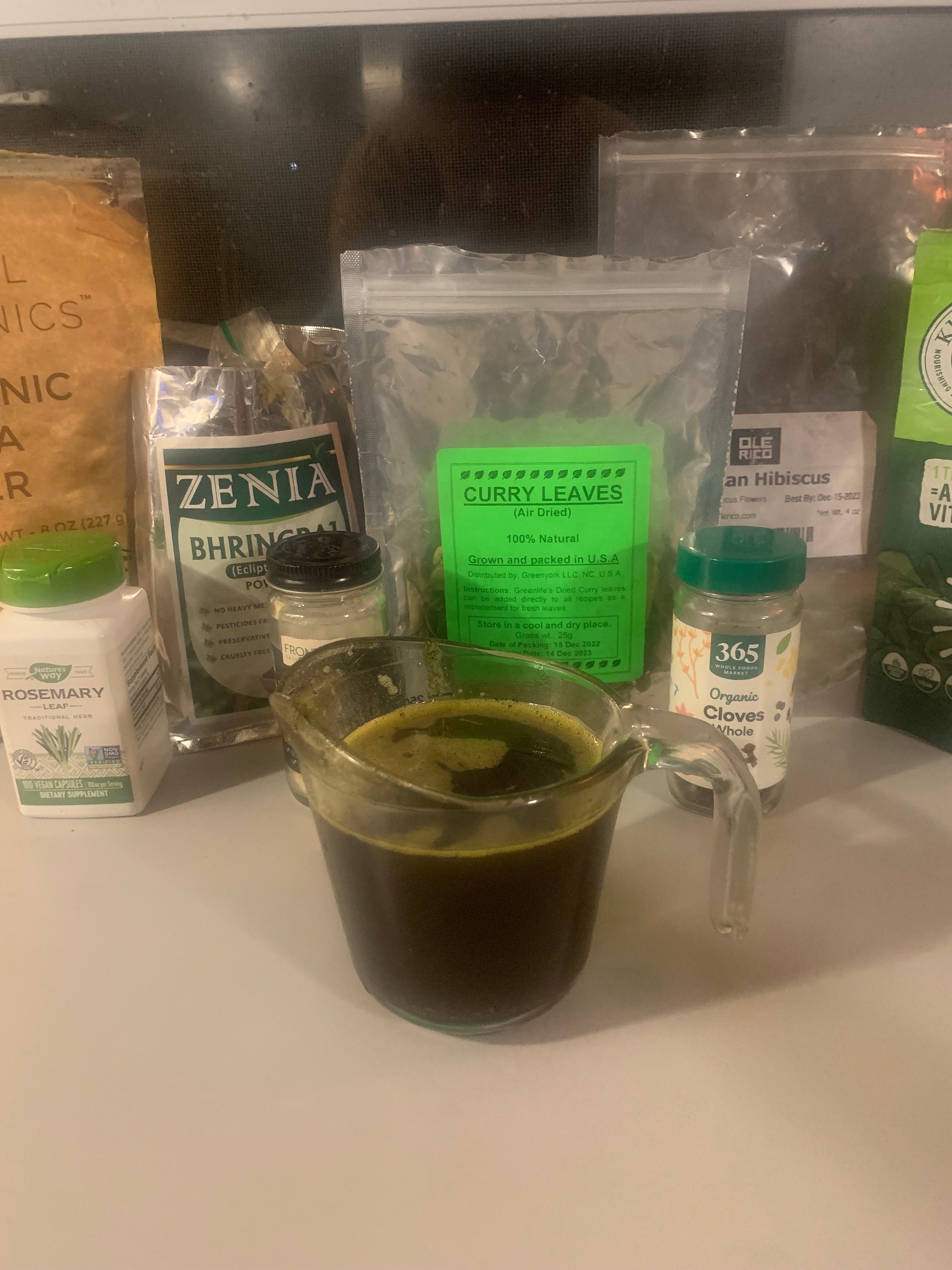 10 in 1 Hair Growth Tea. Hair Growth Herbal Tea. Hair Rinse. Ayurvedic ...