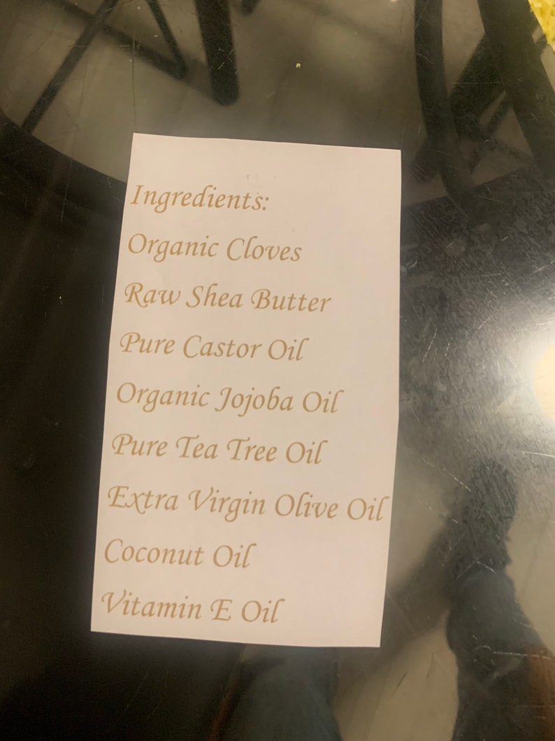 Clove Hair Growth Butter Clove Hair Cream. Minerals/oxygen for Massive ...