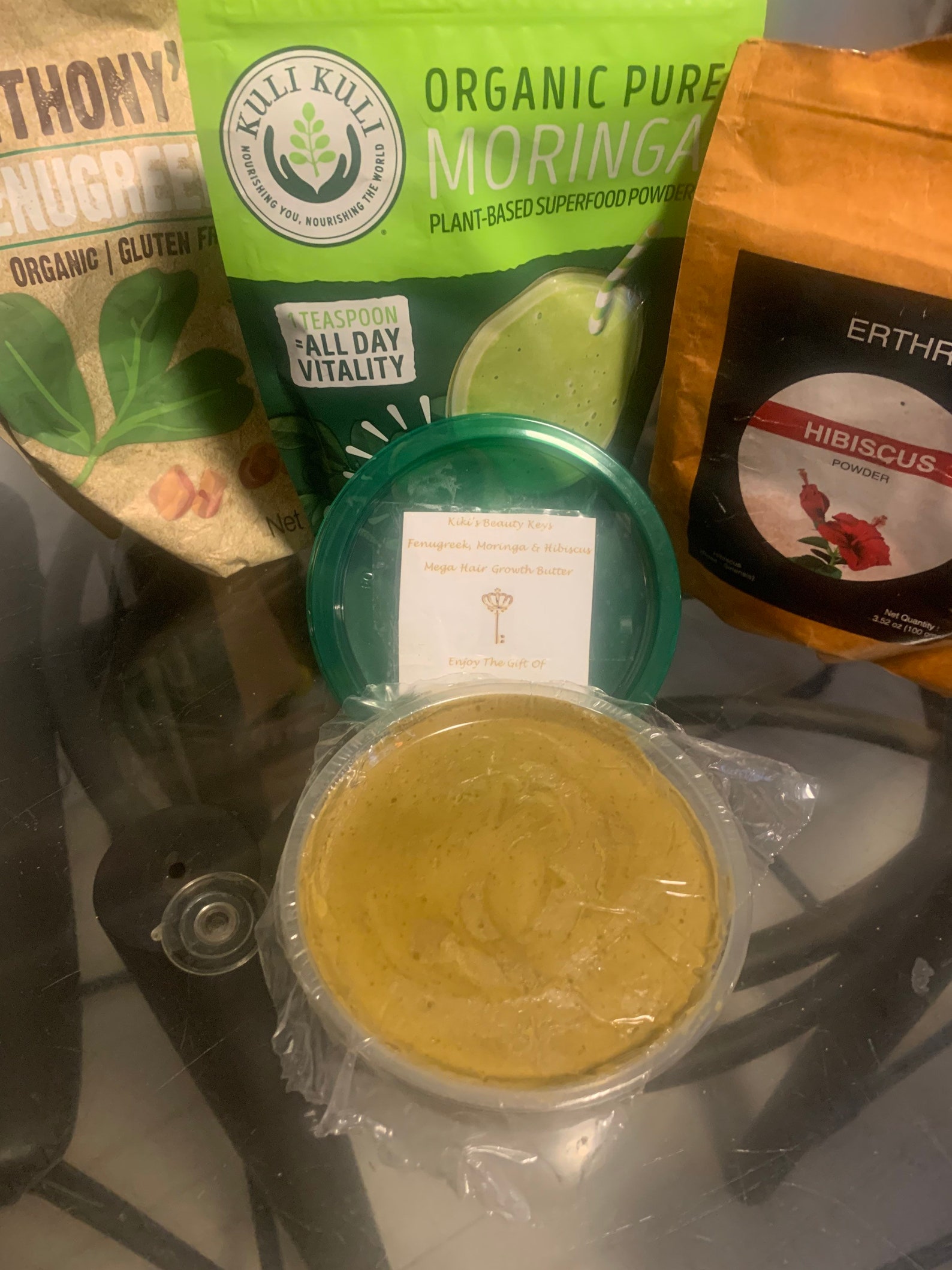 Mega Powerful Fenugreek, Moringa & Hibiscus Hair Growth Butter ...