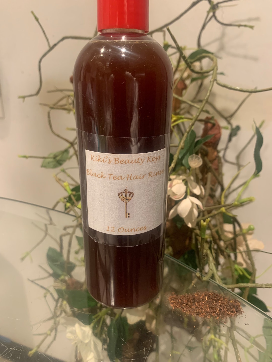 Black Tea Hair Rinse. Hair Shedding. DHT Blocker. Enhance Dark Hair ...