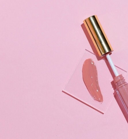 Rose Pink Lip Gloss. Natural Lip Gloss. Moisturizing Lip Gloss. Organic ...