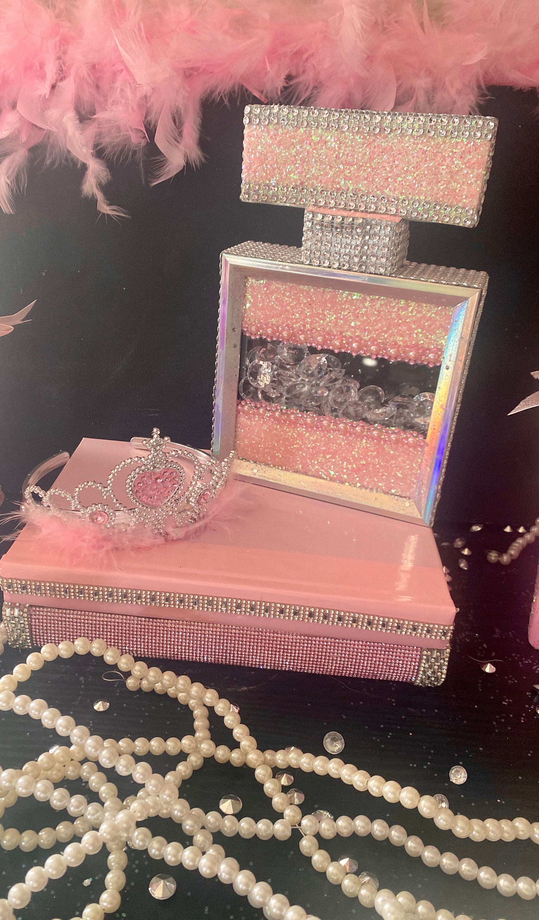 Pink Sprinkle Perfume Bottle - Etsy