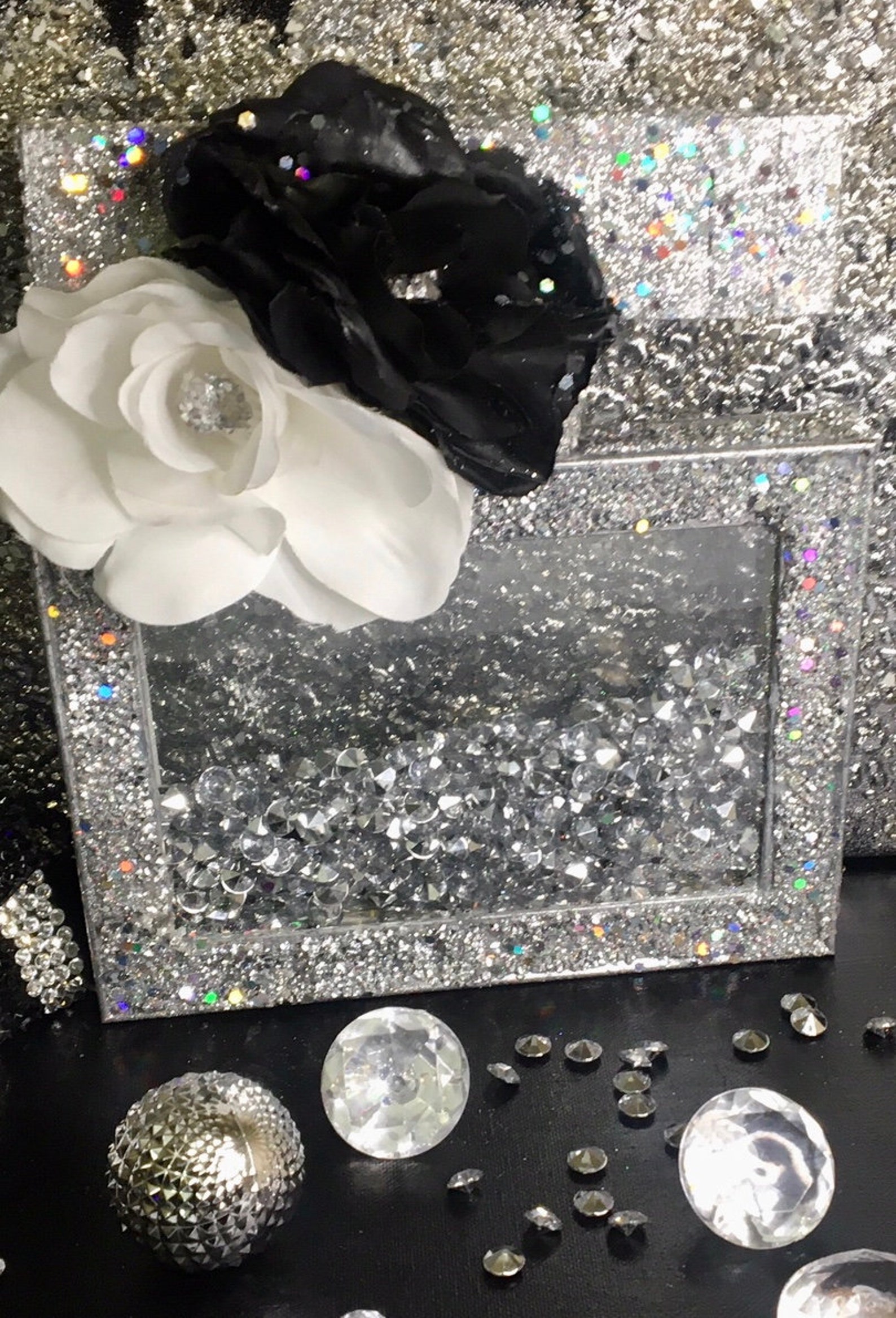 Glitz & Glam Perfume Bottle Decor W/ Lights - Etsy