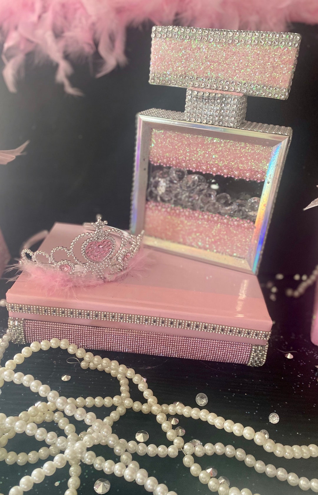 Pink Sprinkle Perfume Bottle - Etsy