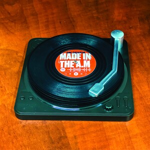 One Direction Spotify Code Vinyl Coasters Turntable Holder One ...