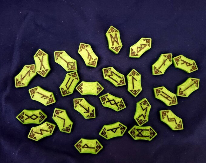 Loki Inspired Rune Set B Grade - Etsy