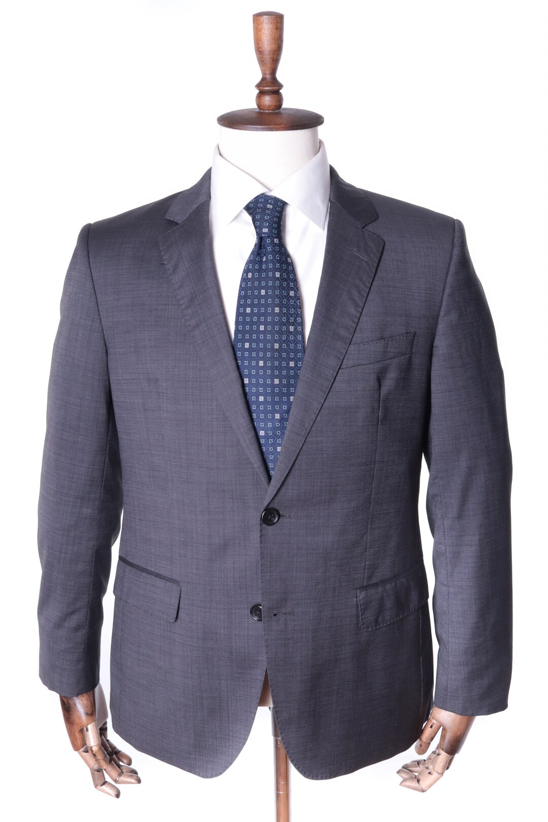 Tommy HILFIGER Jacket Grey Wool Sport Coat Blazer Mens Size 50 IT / 40 ...