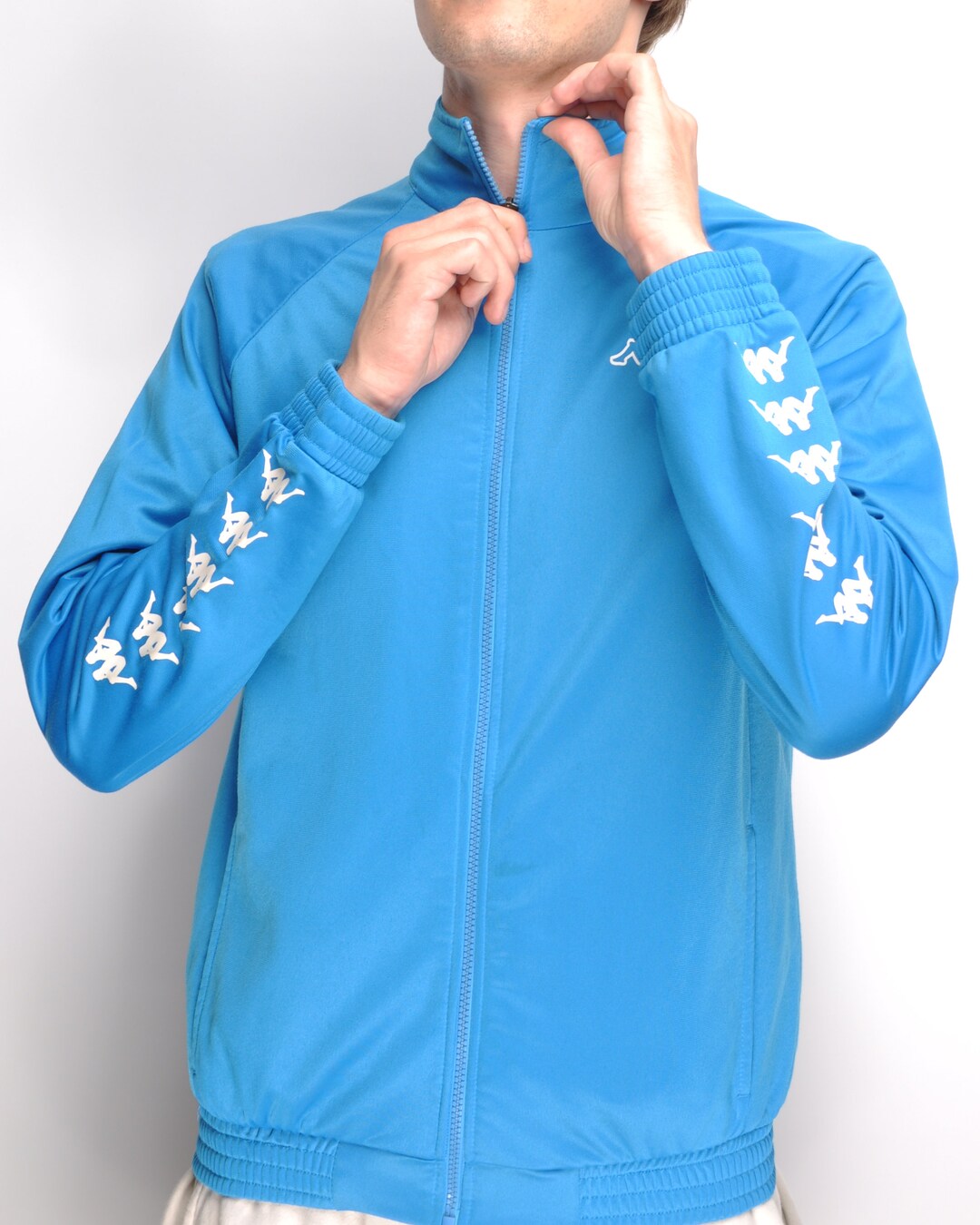 Vintage KAPPA Blue Tracktop Jacket Size M - Etsy