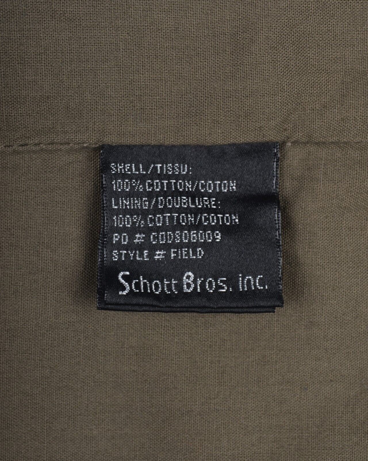 SCHOTT X DESPERADOS Jacket Green Cotton Mens Size XL - Etsy