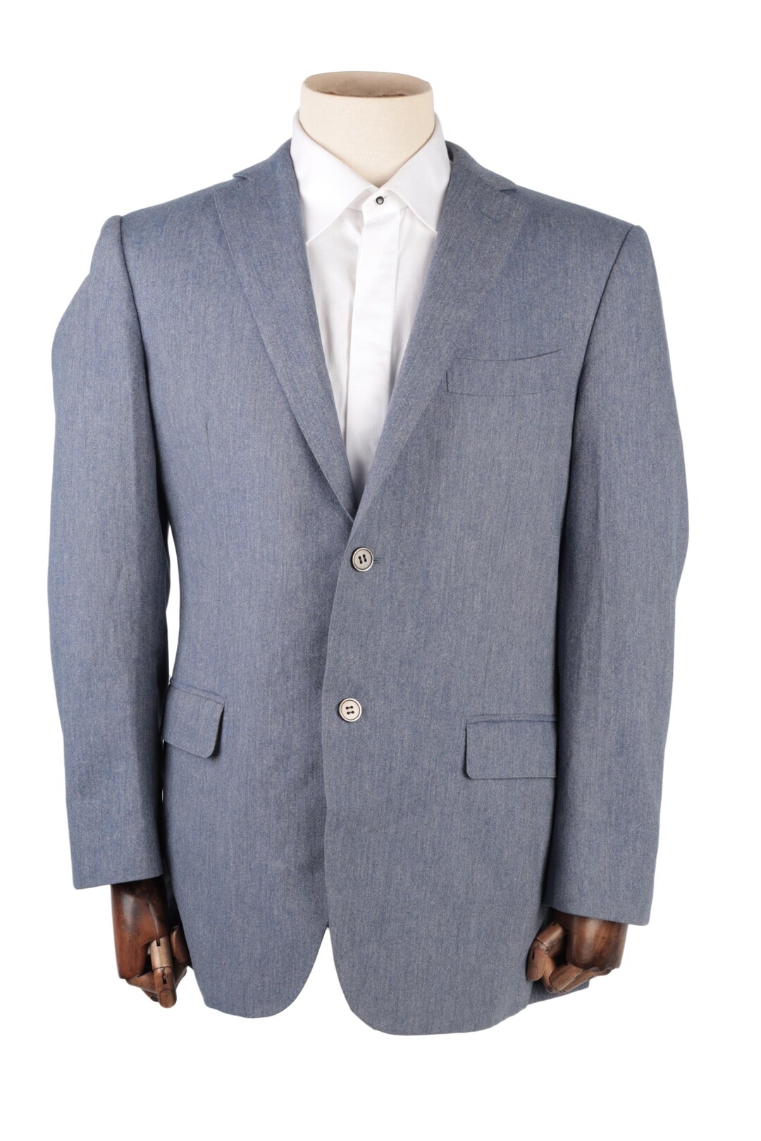 SUITSUPPLY Jacket Grey Wool Sport Coat Unlined Blazer Mens Size 52 IT ...