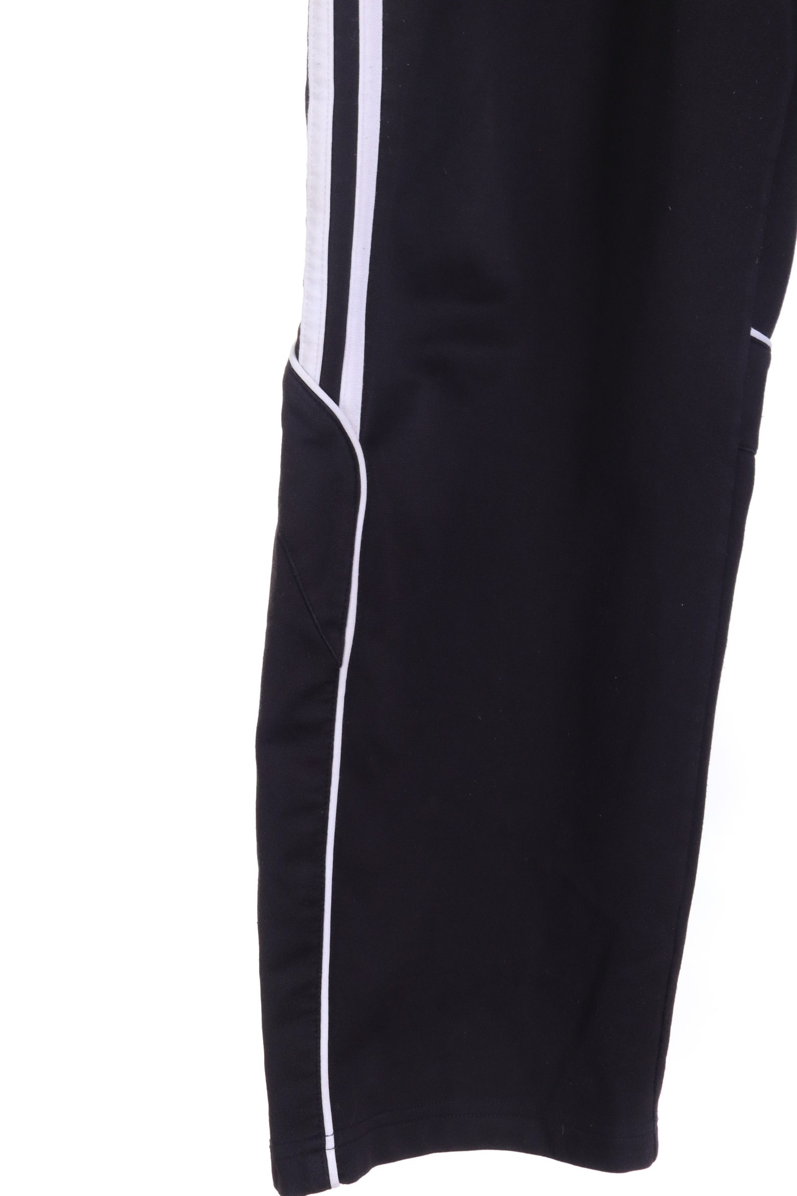 ADIDAS Men's Gray Striped Sweatpants Side Snap Pants Pull on Size D3 ...