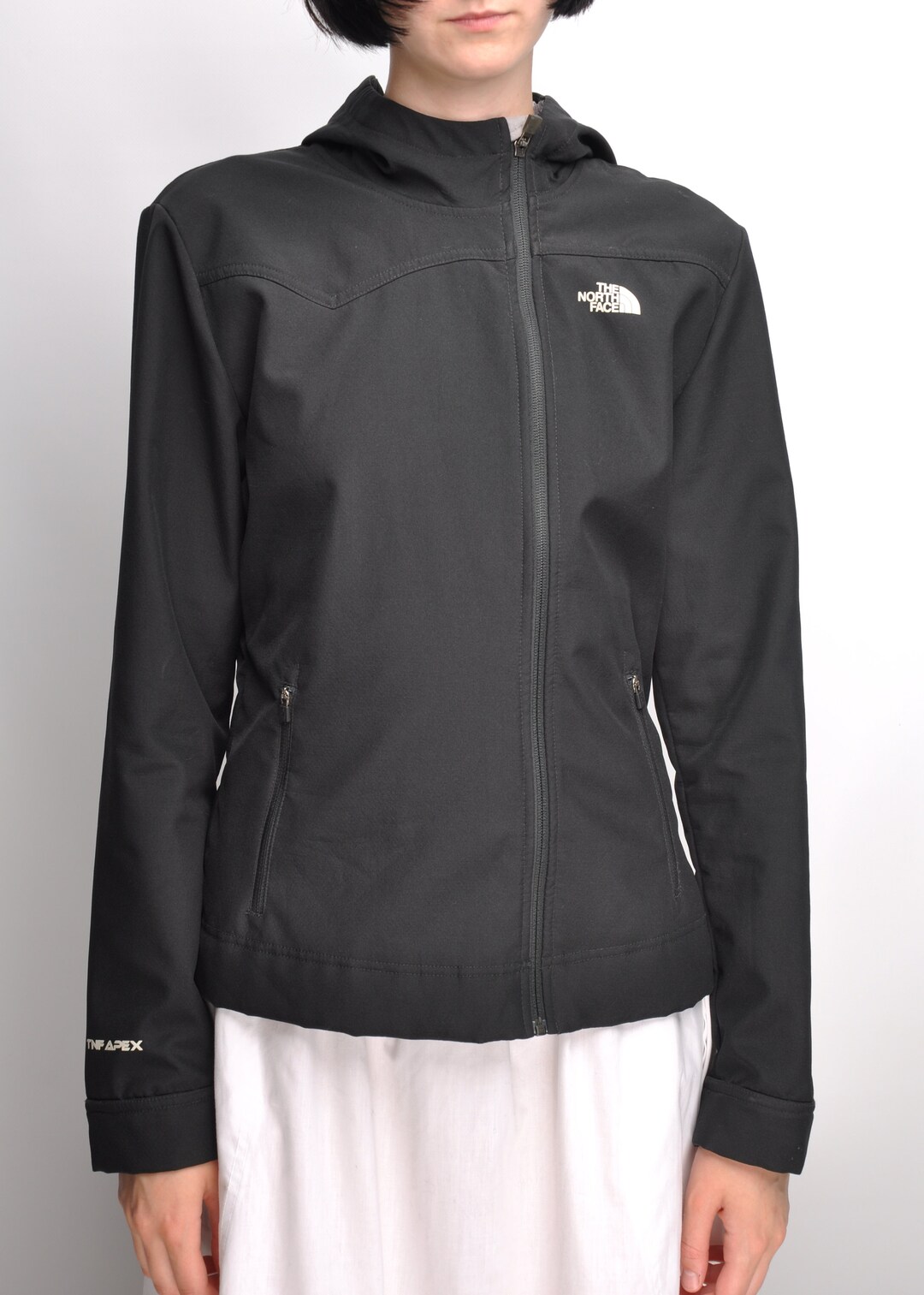 The North Face Soft Shell Jacket Black TNF APEX Womens Size M - Etsy